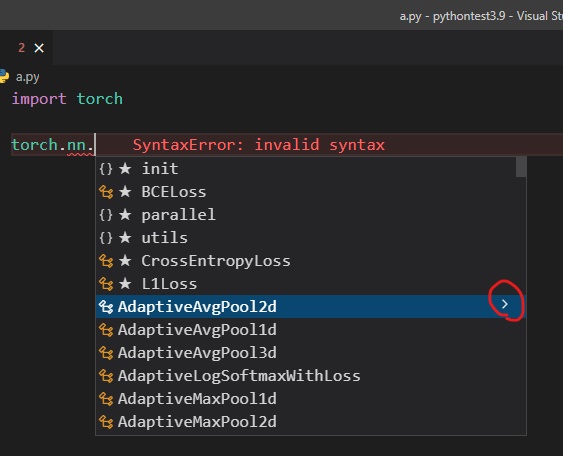 vscode如何查看某些python包库函数的详细使用信息？(就像Py手电筒中的和函数)？-腾讯云开发者社区-腾讯云
