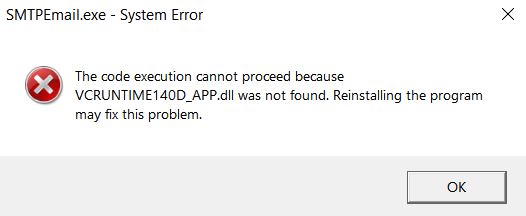 Qt5 - Windows:找不到VCRUNTIME140D_APP.dll-腾讯云开发者社区-腾讯云