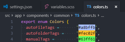 如何将vscode css颜色选择器功能引入与颜色名称格式匹配的字符串js文件中？-腾讯云开发者社区-腾讯云