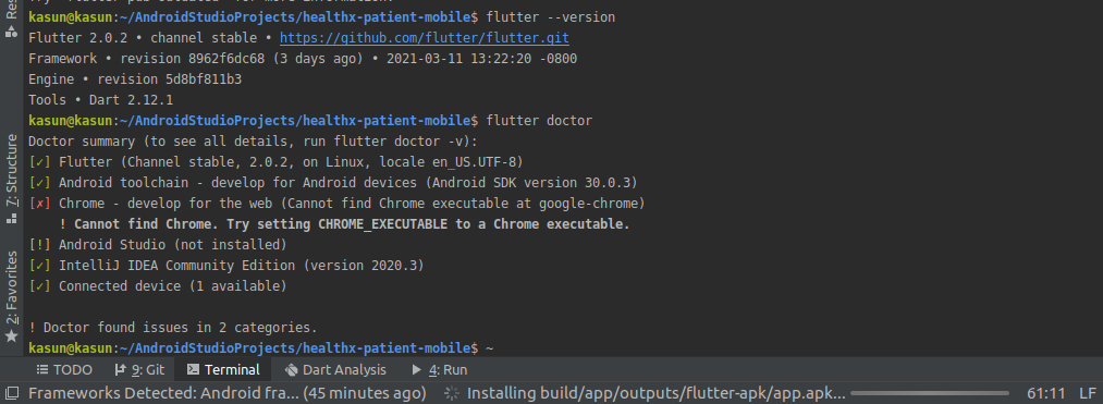 找不到Chrome。尝试将CHROME_EXECUTABLE设置为Chrome可执行文件。颤振2.0-腾讯云开发者社区-腾讯云