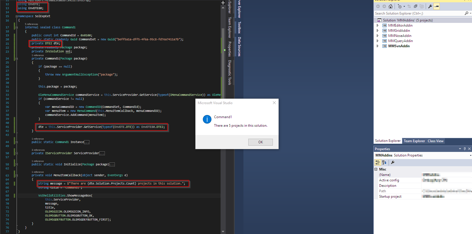 如何使用EnvDTE列出当前解决方案中的所有项目？-腾讯云开发者社区-腾讯云