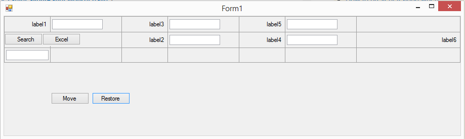 如何将TableLayoutPanel中的控件移动到另一个单元格，并将其还原回C#中？-腾讯云开发者社区-腾讯云