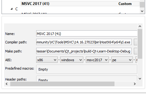 在Qt中添加MSVC 2017-腾讯云开发者社区-腾讯云