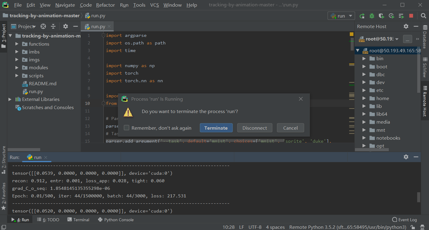 关闭JetBrain Pycharm时，如何使远程主机上的代码仍在运行？-腾讯云开发者社区-腾讯云