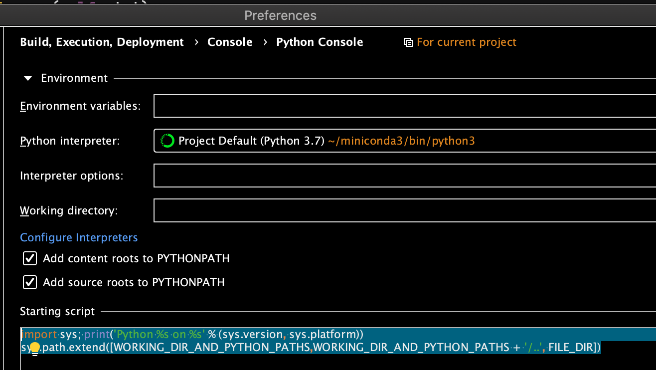 在PyCharm中将当前文件目录添加到Python解释器路径-腾讯云开发者社区-腾讯云