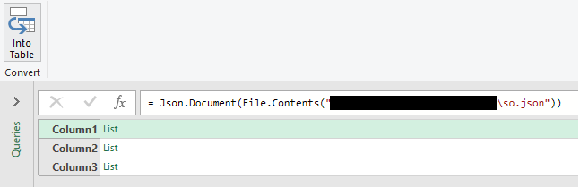 使用PowerQuery在Excel中导入柱状json-腾讯云开发者社区-腾讯云