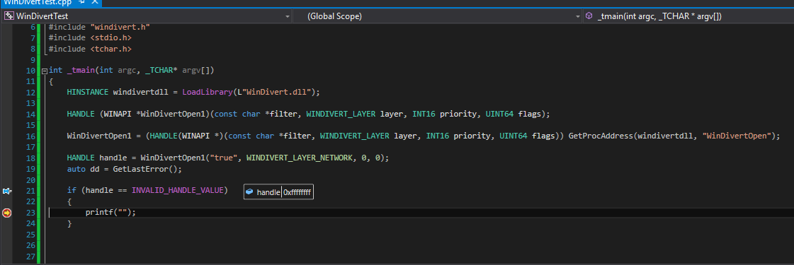 使用WinDivert丢弃数据包-腾讯云开发者社区-腾讯云