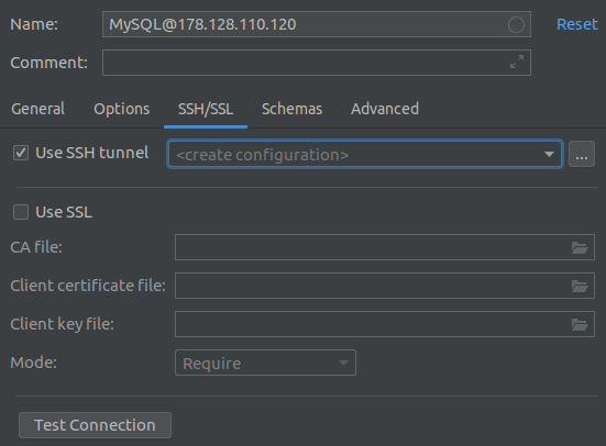 如何使用DataGrip通过SSH连接数据库-腾讯云开发者社区-腾讯云
