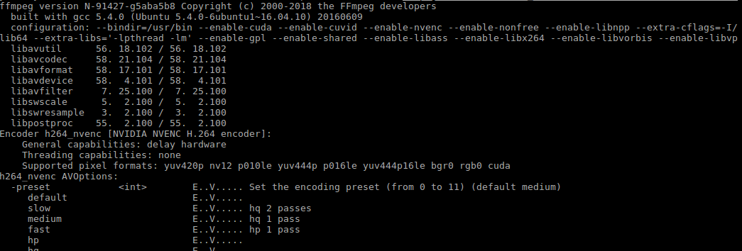 ffmpeg avcodec_find_encoder_by_name未能找到编码器h264_nvenc-腾讯云开发者社区-腾讯云