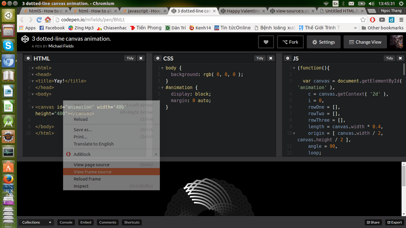 如何从Codepen获取代码，并在本地使用？-腾讯云开发者社区-腾讯云