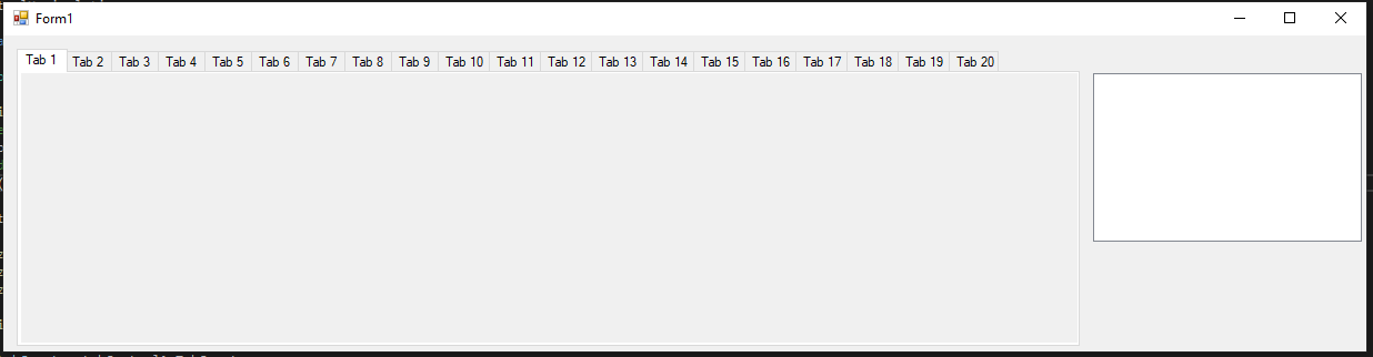 动态调整TabControl大小，并将窗体宽度调整为TabPages数-腾讯云开发者社区-腾讯云