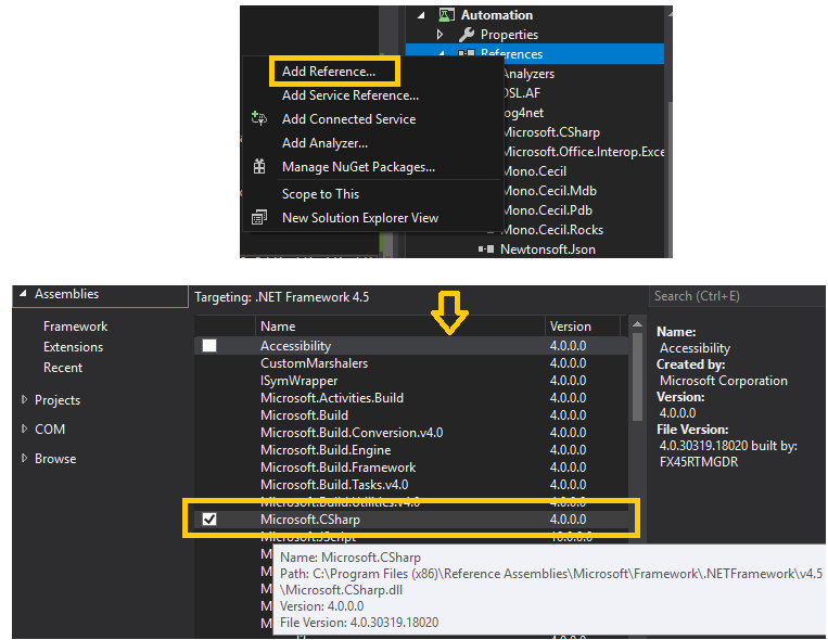 缺少必要的编译器成员'microsoft.csharp.runtimebinder.binder.convert‘-腾讯云开发者社区-腾讯云