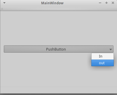 设置Qt QPushButton弹出菜单的位置(向右)-腾讯云开发者社区-腾讯云