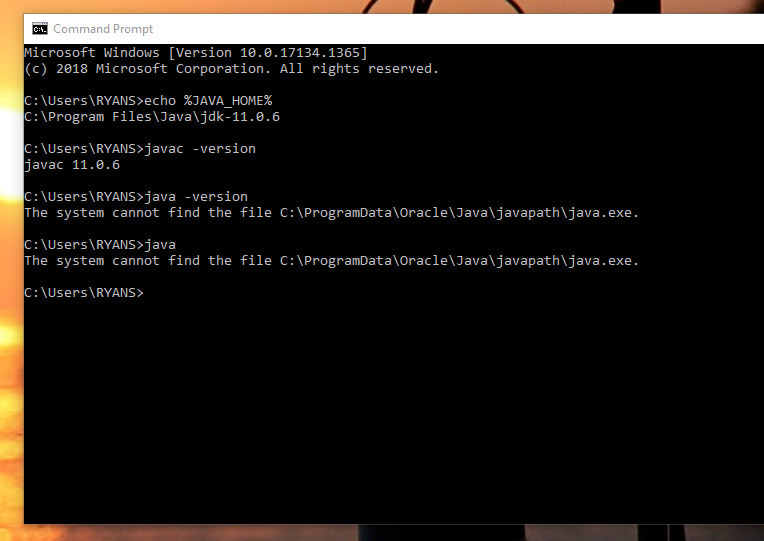 路径未找到系统无法找到文件cprogramdataoraclejavajavapathjavaexe 腾讯云开发者社区 腾讯云