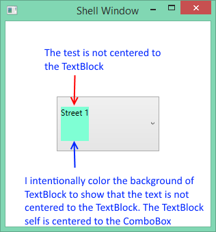 WPF:在ComboBox中，Textblock作为项目:如何将文本垂直地居中？-腾讯云开发者社区-腾讯云