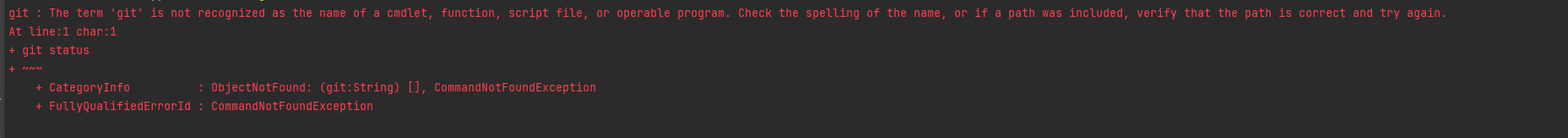 在android studio中，“git”一词不被识别为cmdlet的名称。-腾讯云开发者社区-腾讯云