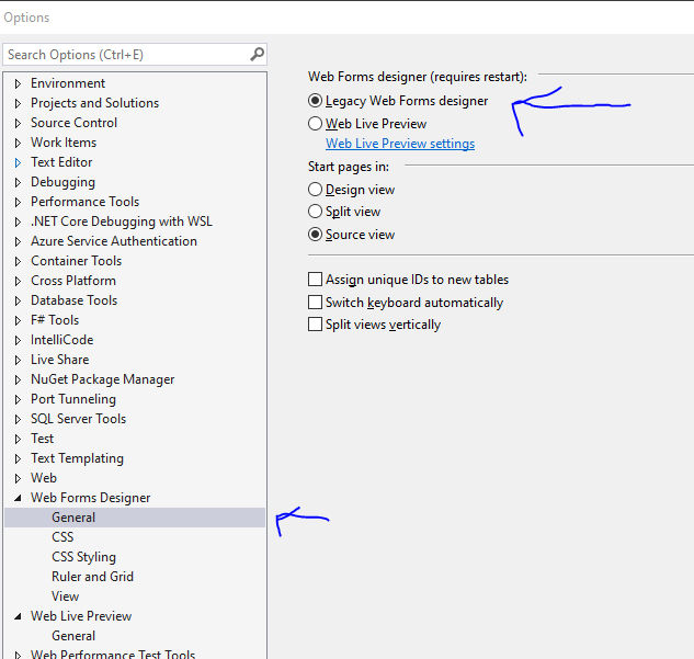 Visual 2022 Web窗体设计器页面问题-腾讯云开发者社区-腾讯云