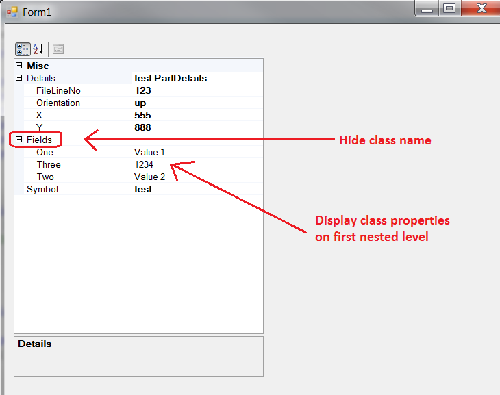 C#强制PropertyGrid不展开子类属性并在根级别显示它。-腾讯云开发者社区-腾讯云