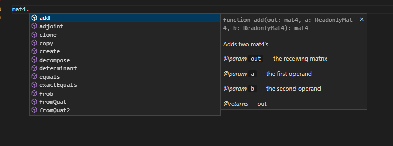 glMatrix - mat4未定义-腾讯云开发者社区-腾讯云