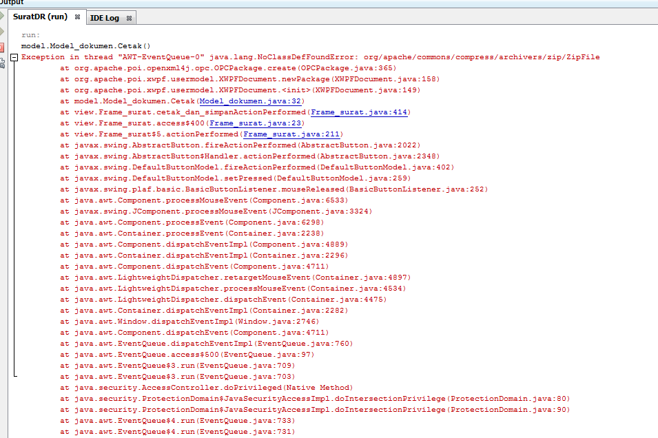 apache java.lang.NoClassDefFoundError: org/apache/commons/compress ...