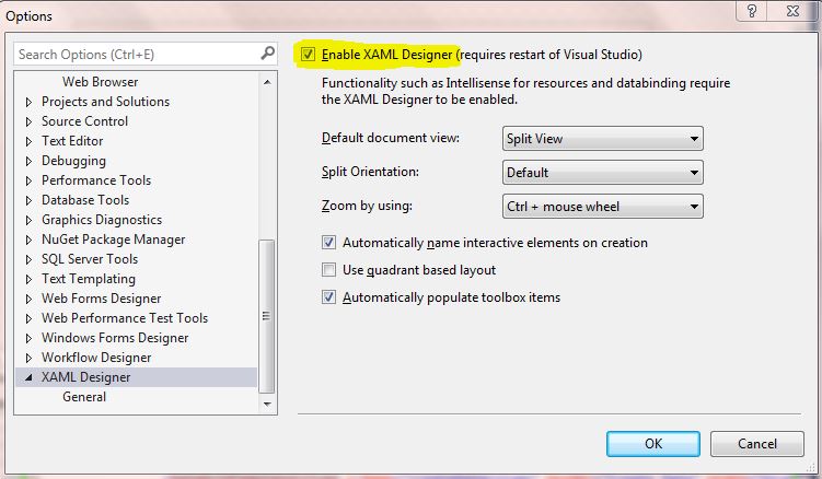 没有出现XAML设计器-腾讯云开发者社区-腾讯云