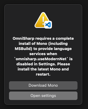 VS代码找不到用于OmniSharp的Mono-腾讯云开发者社区-腾讯云