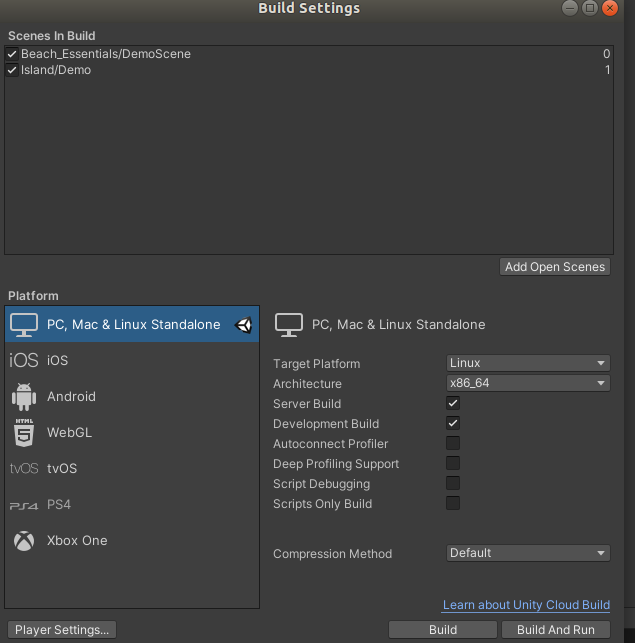 如何在没有错误的情况下加载场景(场景尚未添加到生成设置中或AssetBundle尚未加载]-腾讯云开发者社区-腾讯云