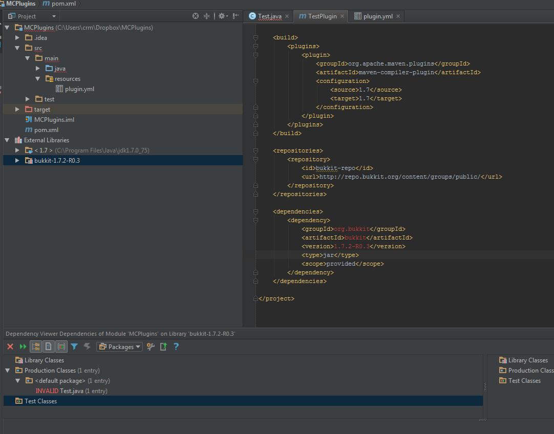 找不到org.bukkit:bukkit的Maven依赖项-腾讯云开发者社区-腾讯云