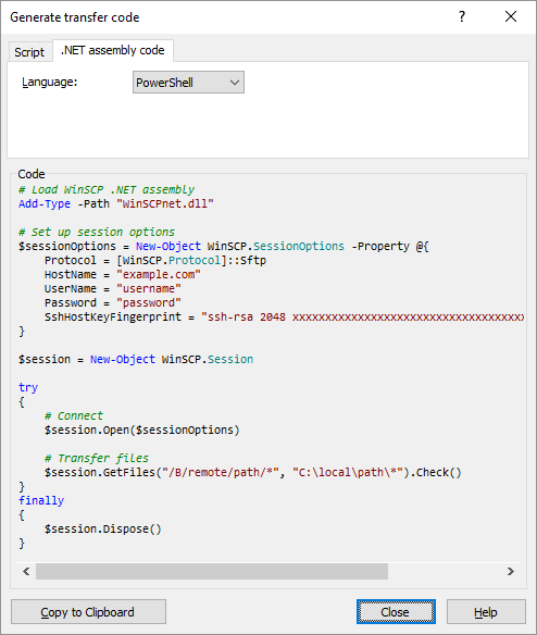使用PowerShell从SFTP服务器下载文件-腾讯云开发者社区-腾讯云