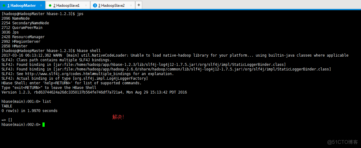 Hbase出现ERROR: Can‘t get master address from ZooKeeper； znode data == null解决办法-腾讯云开发者社区-腾讯云