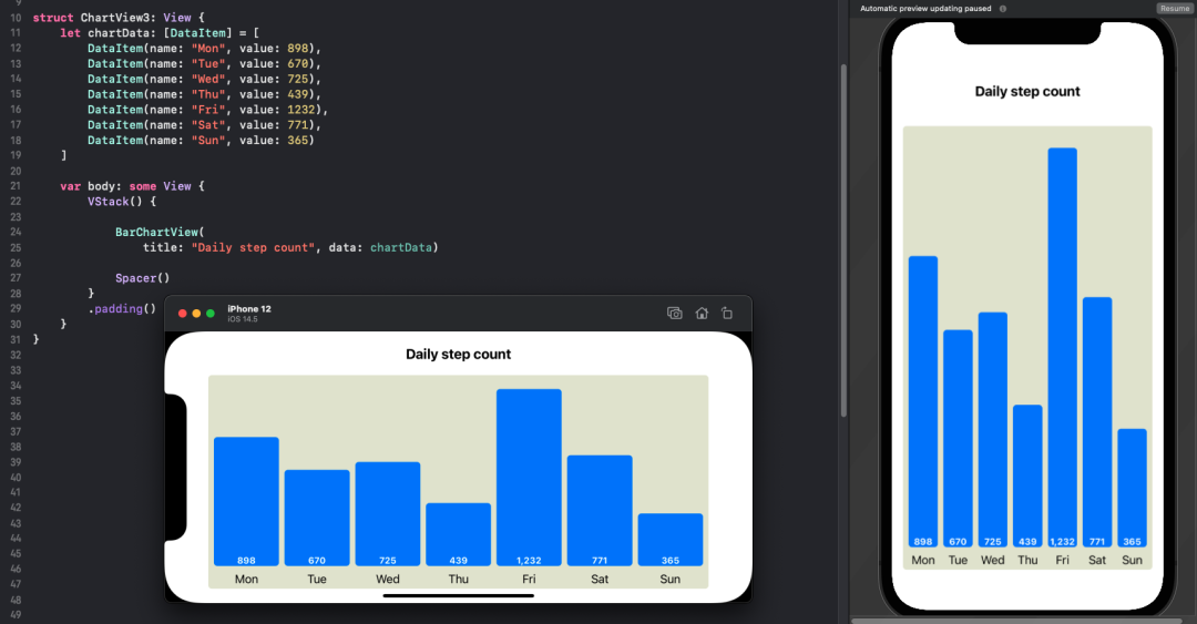 如何在 SwiftUI 中创建条形图-腾讯云开发者社区-腾讯云