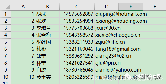 Python Faker库造伪数据，使用csv文件数据管理，faker数据唯一性 腾讯云开发者社区 腾讯云