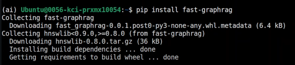 Fast GraphRAG：一个比 GraphRAG 更快、成本更低、更高效的RAG框架开源了（本地安装 & 测试）-腾讯云开发者社区-腾讯云