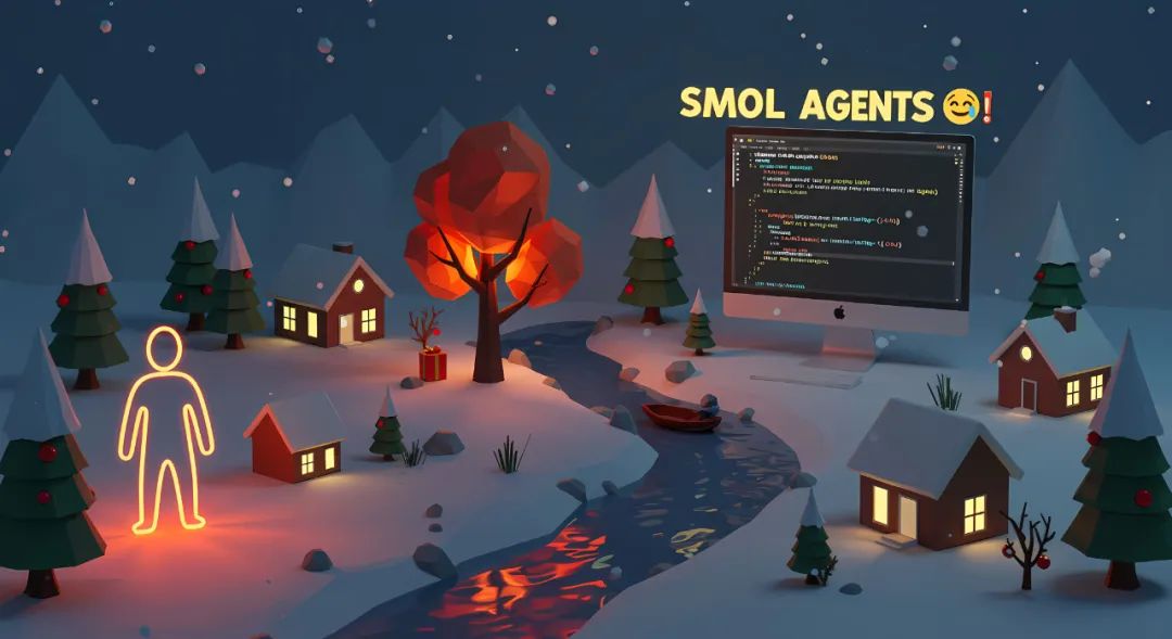 SmolAgents：超级简单！3行代码构建一个代理，通过实时生成代码并执行，Agent的定义，终于开始收敛了。-腾讯云开发者社区-腾讯云