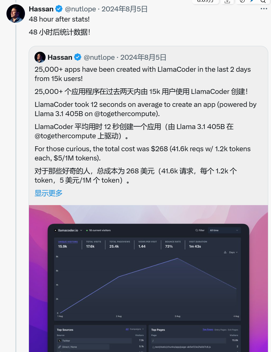 Llama Coder V2：这款完全免费的 AI Coder 击败了 V0 和 Bolt吗？开源免费，一键部署。-腾讯云开发者社区-腾讯云