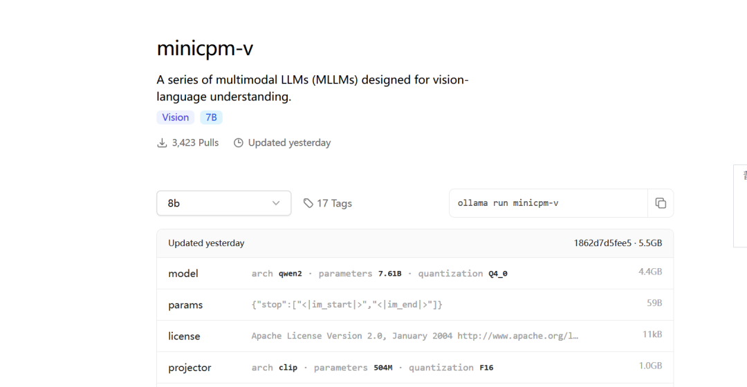 升级Ollama！MiniCPM-V2_6图像识别模型上线，适用于手机上单张图片、多张图片和视频的 GPT-4V 级 MLLM-腾讯云开发者社区-腾讯云