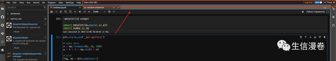 🤒 JupyterLab | 这几款插件推荐给天天使用JupyterLab的你！~-腾讯云开发者社区-腾讯云