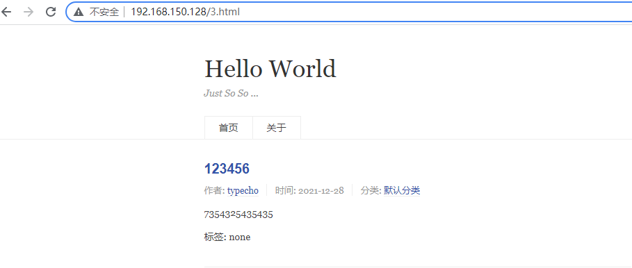 Apache Typecho框架启用地址重写-腾讯云开发者社区-腾讯云