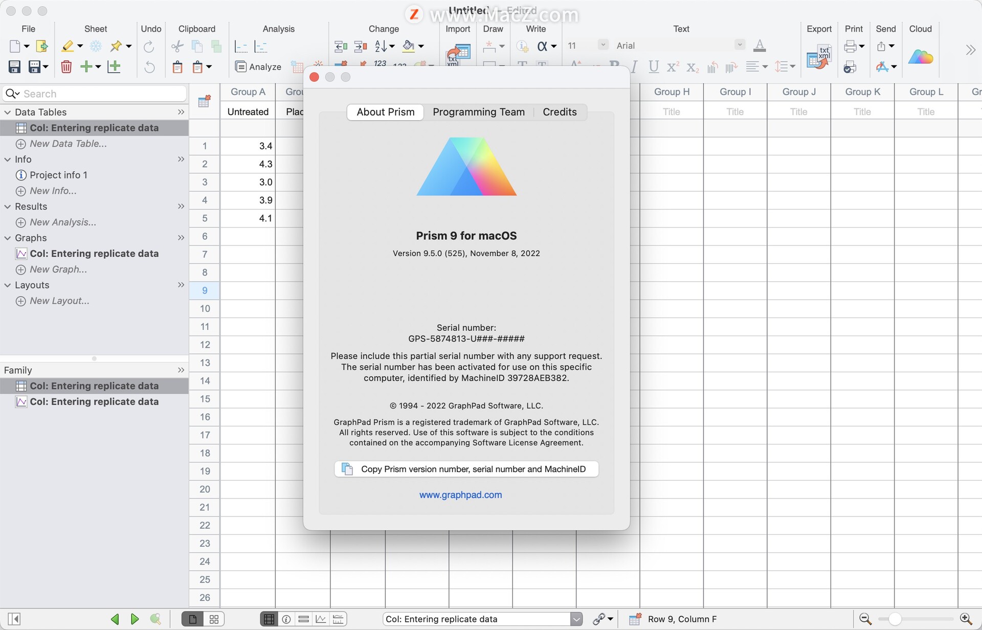 科学数据分析和制图Mac版GraphPad Prism 9-腾讯云开发者社区-腾讯云