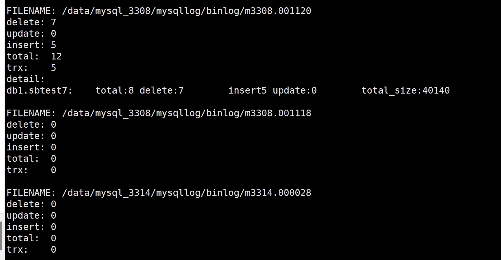 anabinlog 分析binlog文件找到各表,各sql执行情况-腾讯云开发者社区-腾讯云