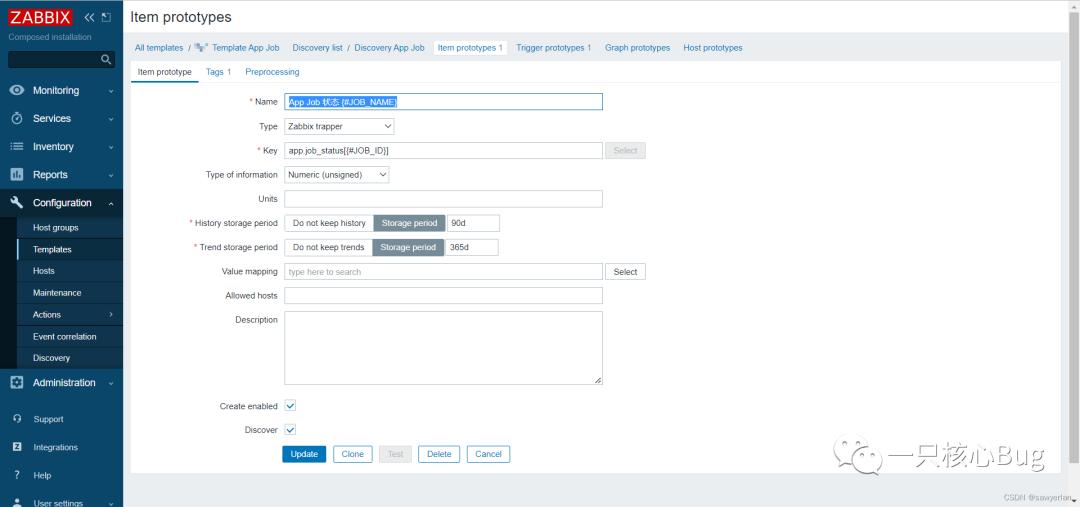 使用zabbix监控oracle中的表数据 - 腾讯云开发者社区-腾讯云