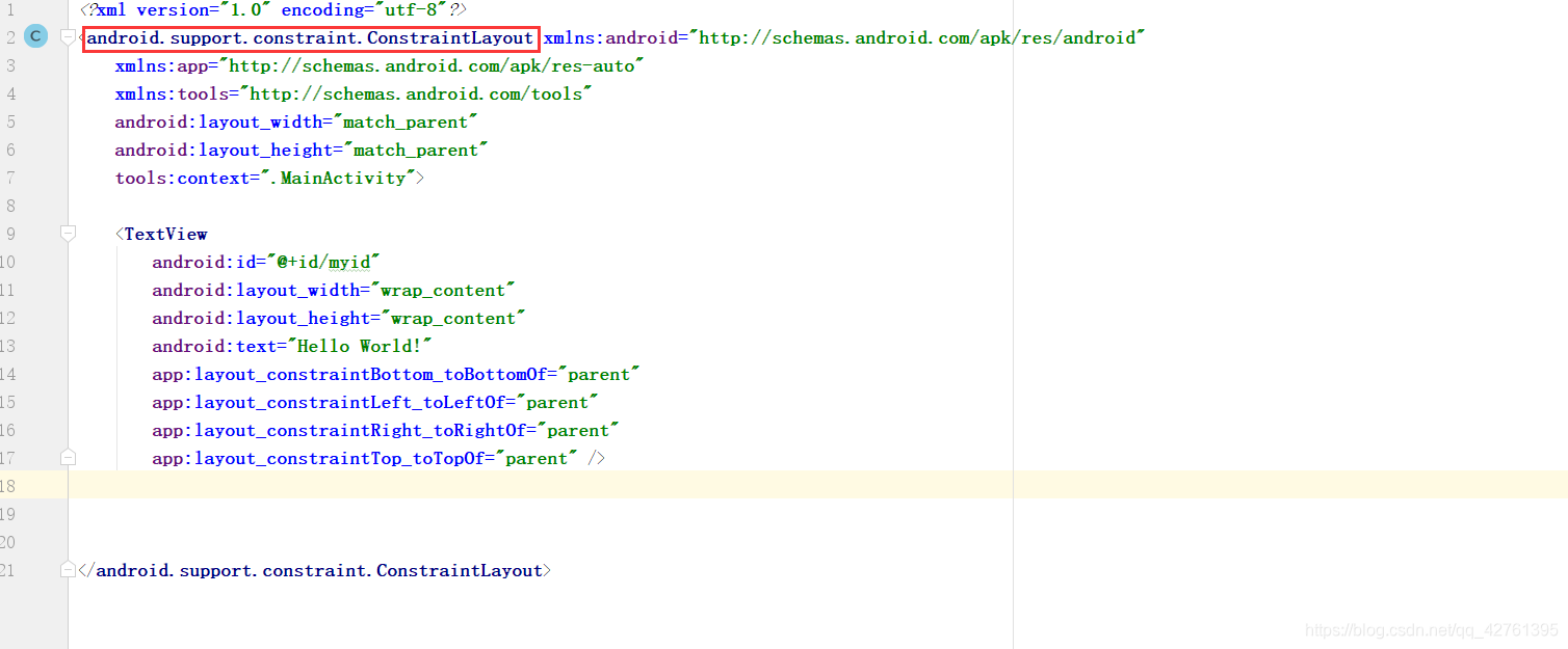 Android约束布局ConstraintLayout-腾讯云开发者社区-腾讯云